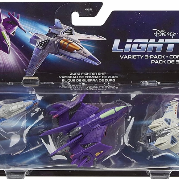 Hot Wheels | Toys | Hot Wheels Disney Pixar 3 Diecast Fighter Ships ...